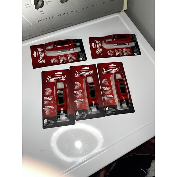 Coleman | Other | Coleman Digital Fuel Gauge For Propane Cylinders 6 Oz 14 Oz Set Of 5 | Poshmark